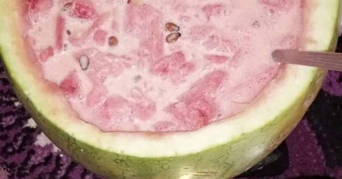 Water melon squash😋😋😋 Recipe by Hashal Anani - Cookpad