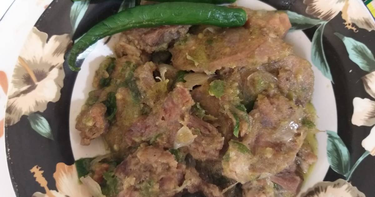 456 resep dendeng basah hijau enak dan mudah - Cookpad