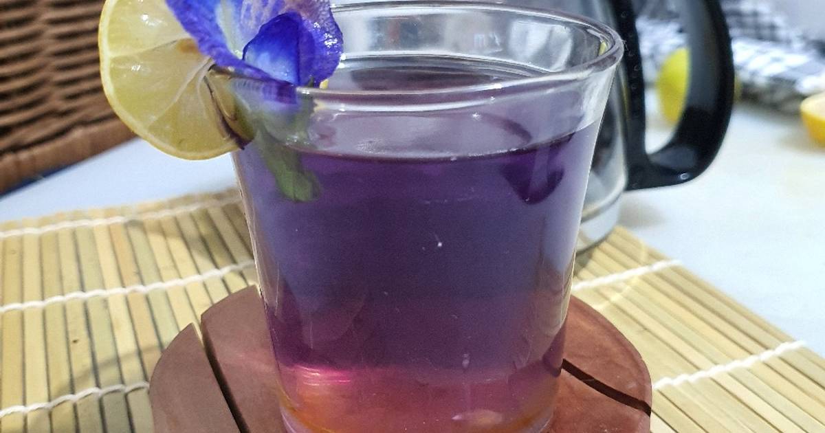82 resep teh bunga telang jeruk nipis enak dan mudah - Cookpad