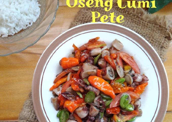 Resep Oseng Cumi Pete oleh Yuni Kurniasih, - Cookpad