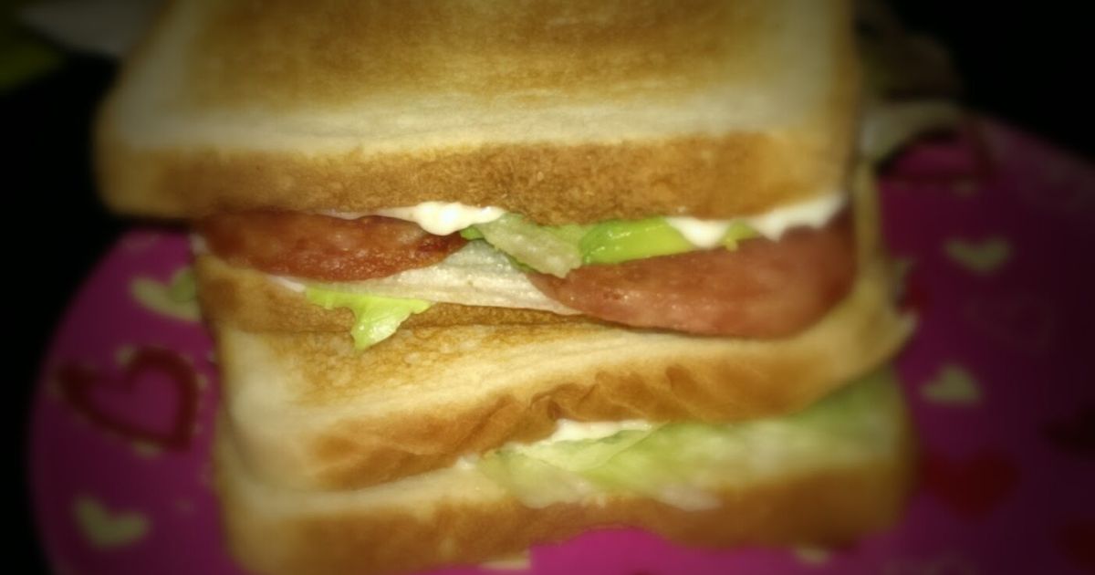 A.L.S (Avocado, Lettuce And Spam) Sandwich Recipe By Djryku