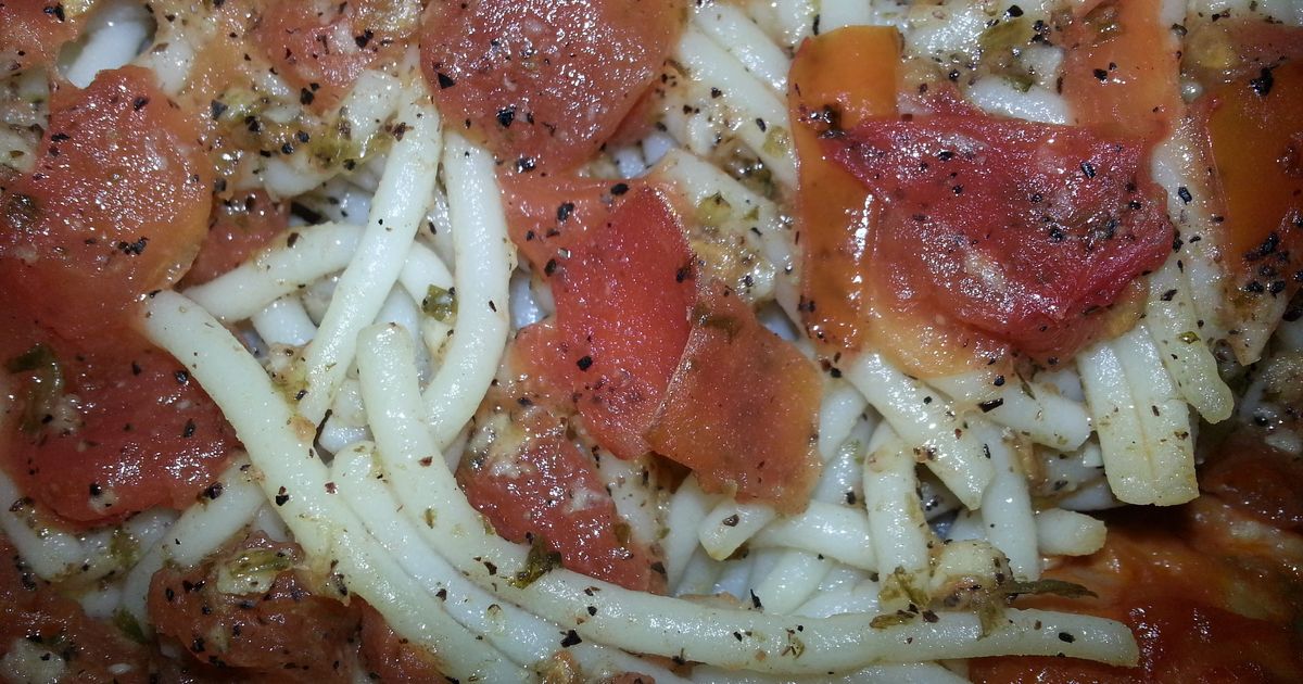 Angel Hair Tomato Basil Pasta Salad Recipe by acuppacoffee1