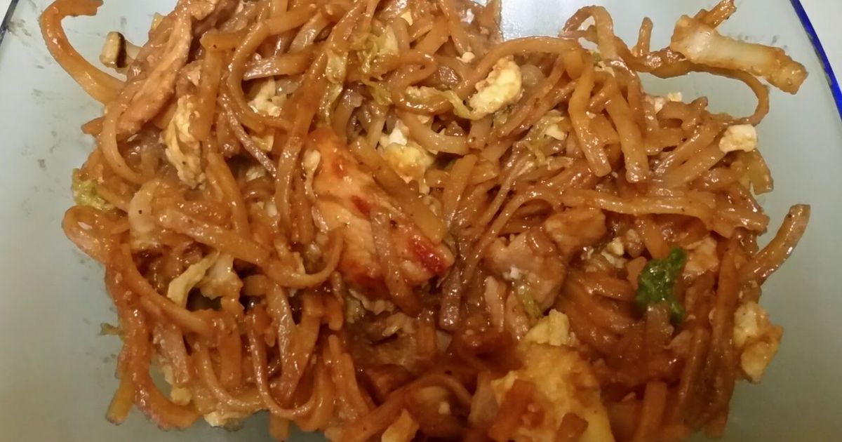 Thai Fried Noodles (Pad Siewe) Recipe By Fo Fa