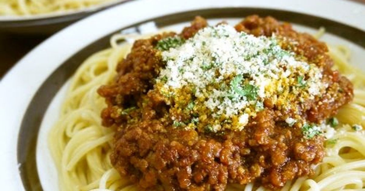 Classic Spaghetti Bolognese Sauce Recipe By Cookpad.Japan