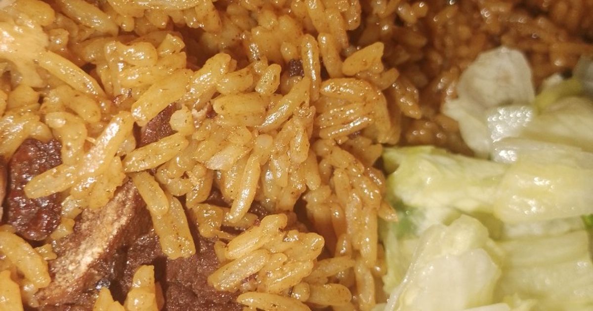 Locrio De Cerdo Estilo Dominicano!! Receta de Mileisy Guzmán- Cookpad