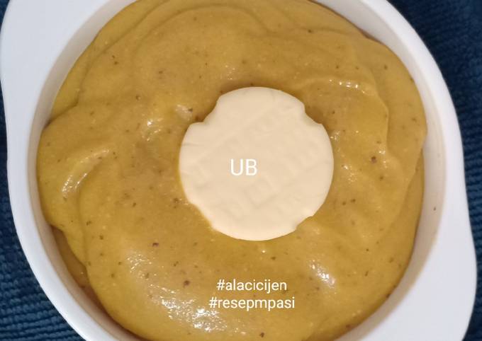 Resep Bubur Saring: Beras Campur Daging Wortel Tempe oleh Jane Yunus ...