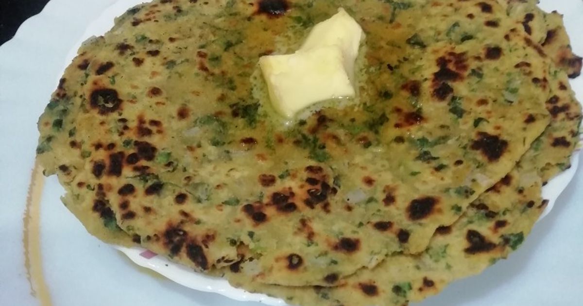 Bathua Ka Paratha Recipe by Aruna Thapar - Cookpad