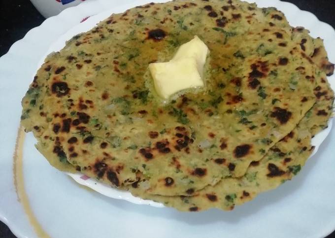 Bathua Ka Paratha Recipe by Aruna Thapar - Cookpad Bathua Ka Paratha Recipe by Aruna Thapar - Cookpad