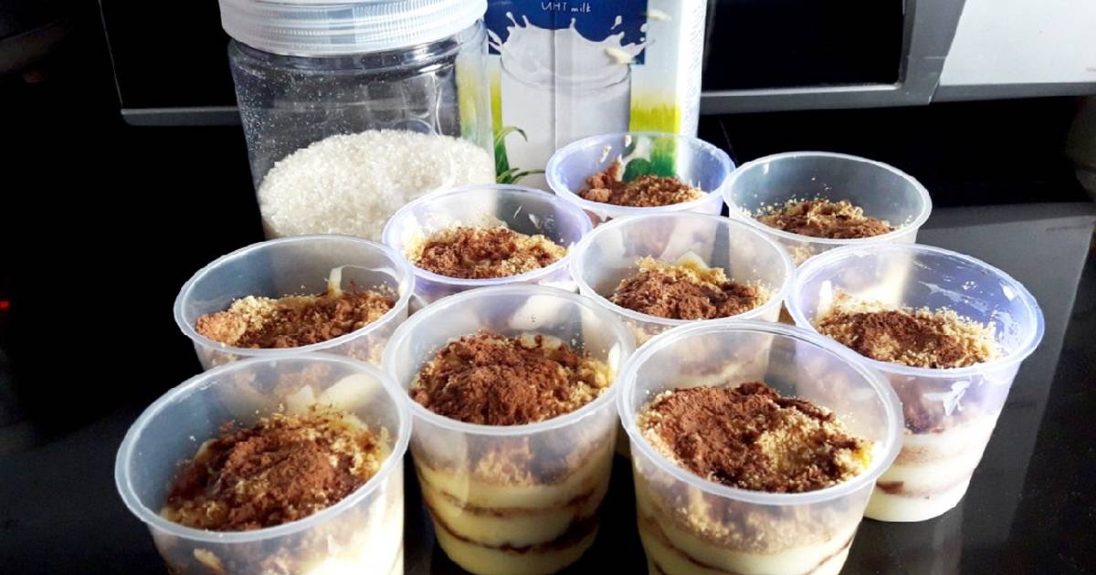 Resep Puding Custard Milo oleh Sella Karina - Cookpad