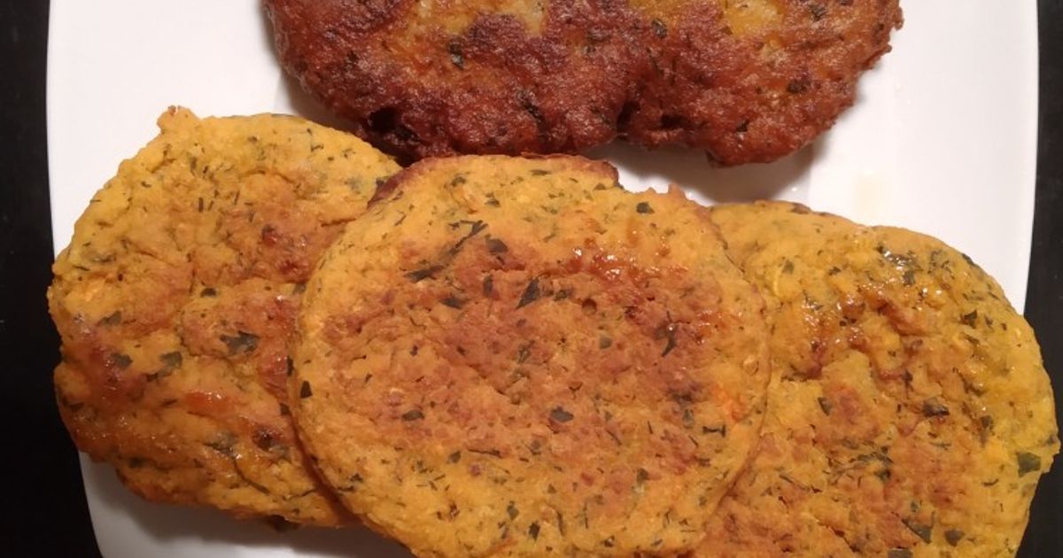 Baked Or Fried Chickpea Patties (Vegan) Recipe by Hitman (Konstantinos ...
