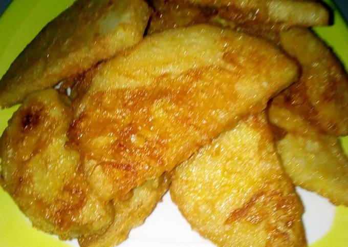 Fried yam and egg Recipe by Zeesag Kitchen - Cookpad