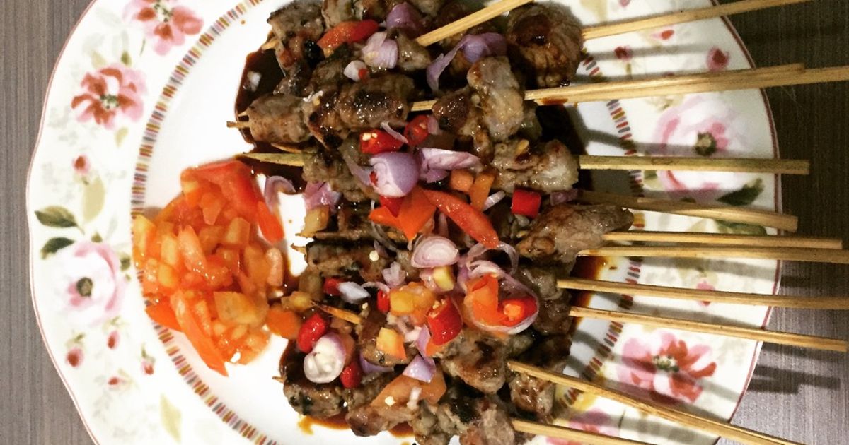 Resep Sate Sapi With Olive Oil oleh Frans Harsen - Cookpad