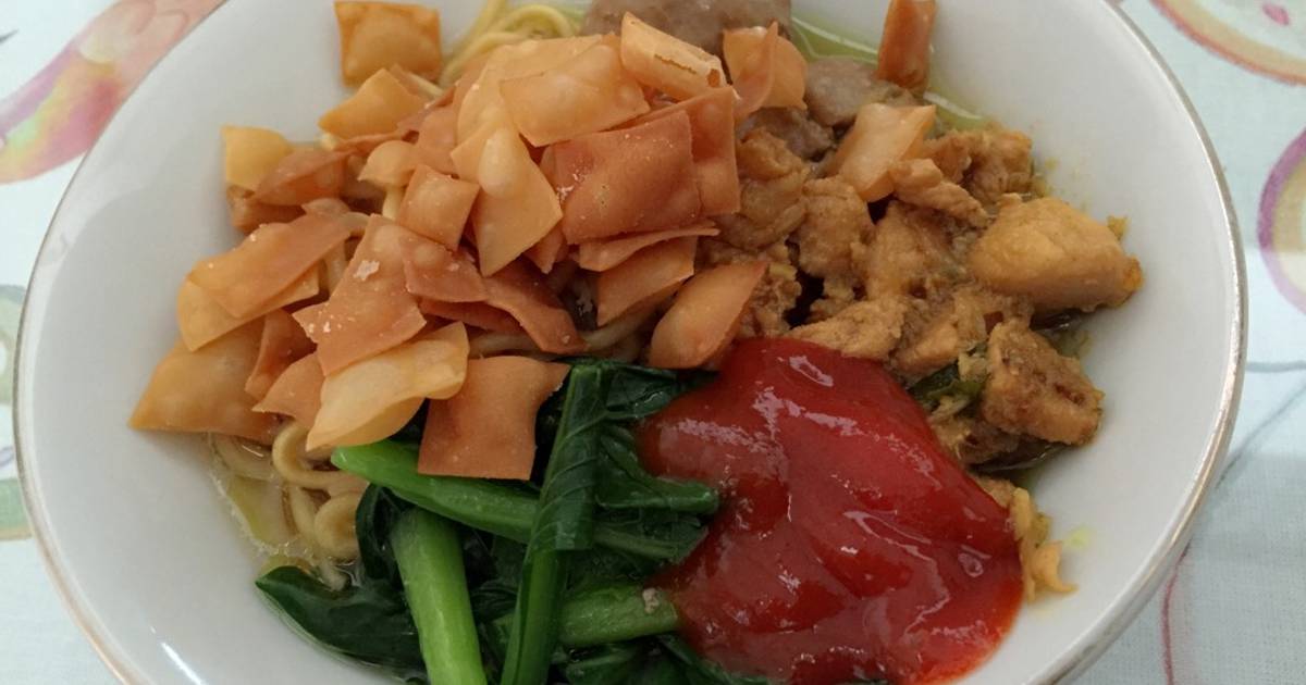 Resep Mie Ayam Kampung oleh Masayu Rahmi - Cookpad