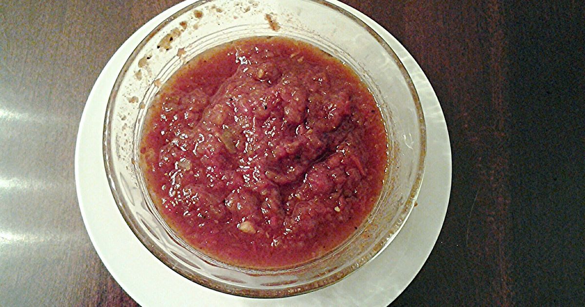 Chili Relish Recipe by fenway