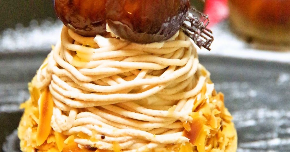 Marron Cream Made With Chestnuts Simmered In Their Skins Great For Mont ...