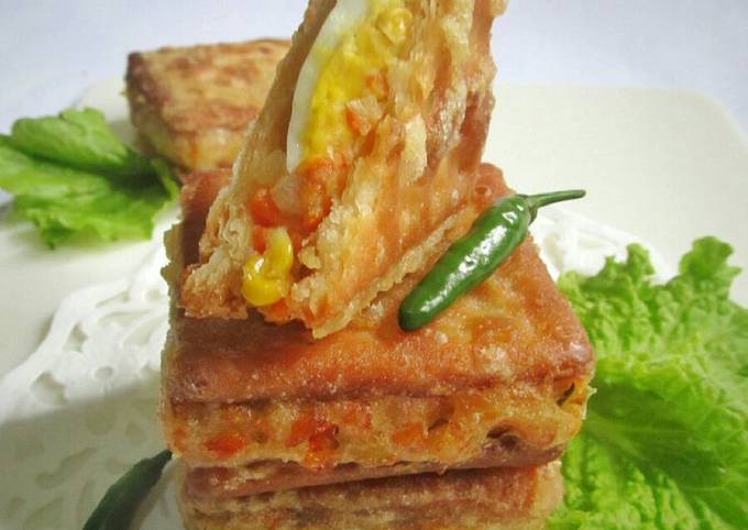 Resep Crackers isi Ragout oleh Merra Bawati - Cookpad