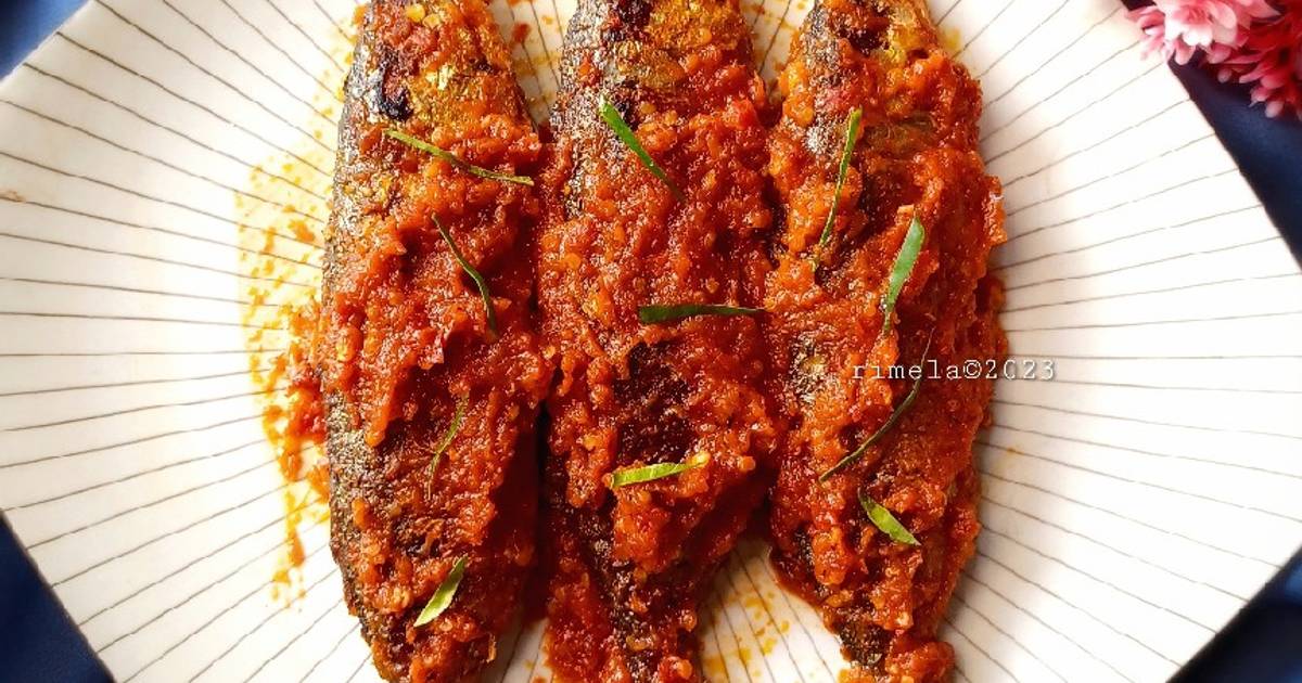 Resep Ikan Kembung Balado Oleh Rika Meila Puspita Cookpad