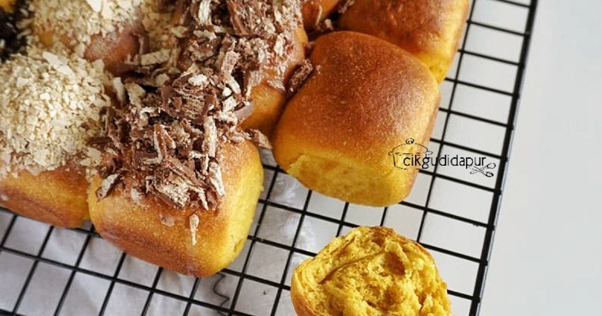 Resipi Roti Labu 4 Benua oleh Hafiza Muaddah - Cookpad