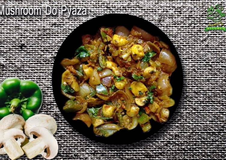 Mushroom Do Pyaza Recipe by Seema'z Kitchen - Cookpad