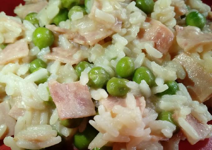 Risotto de jamón Receta de Krisanjelo- Cookpad