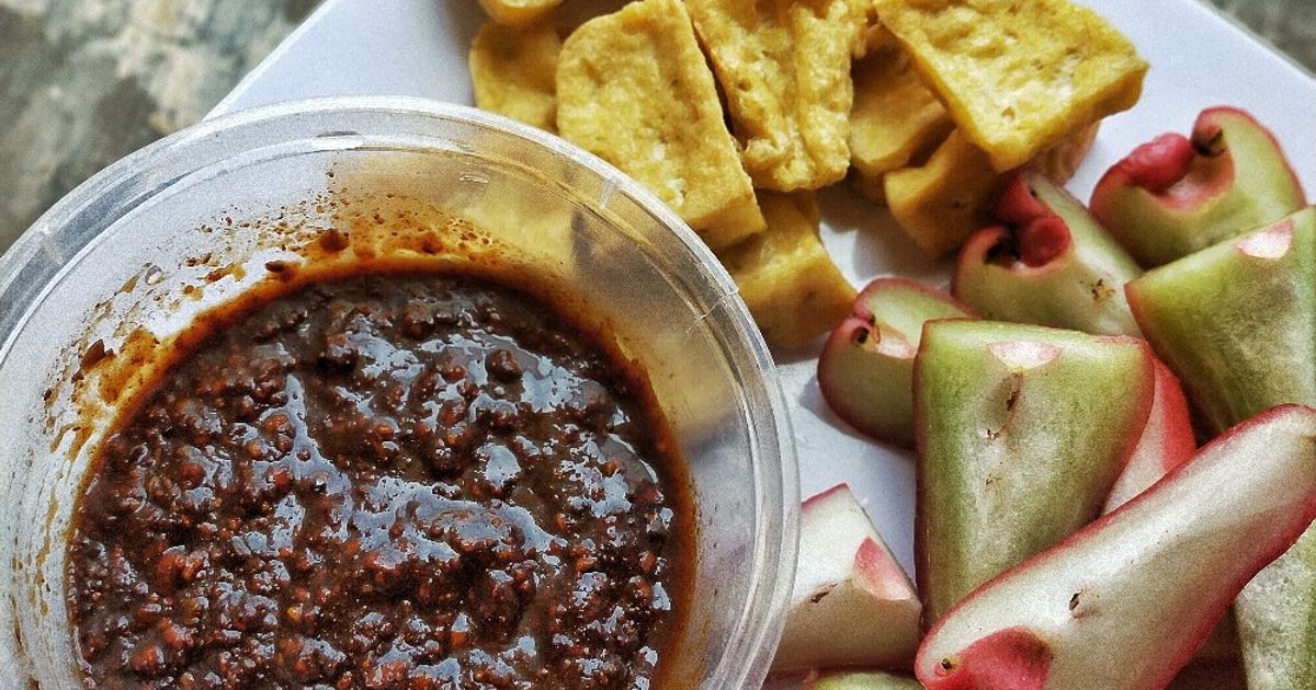 Resep Bumbu Rujak Manis oleh Adila Kitchen - Cookpad