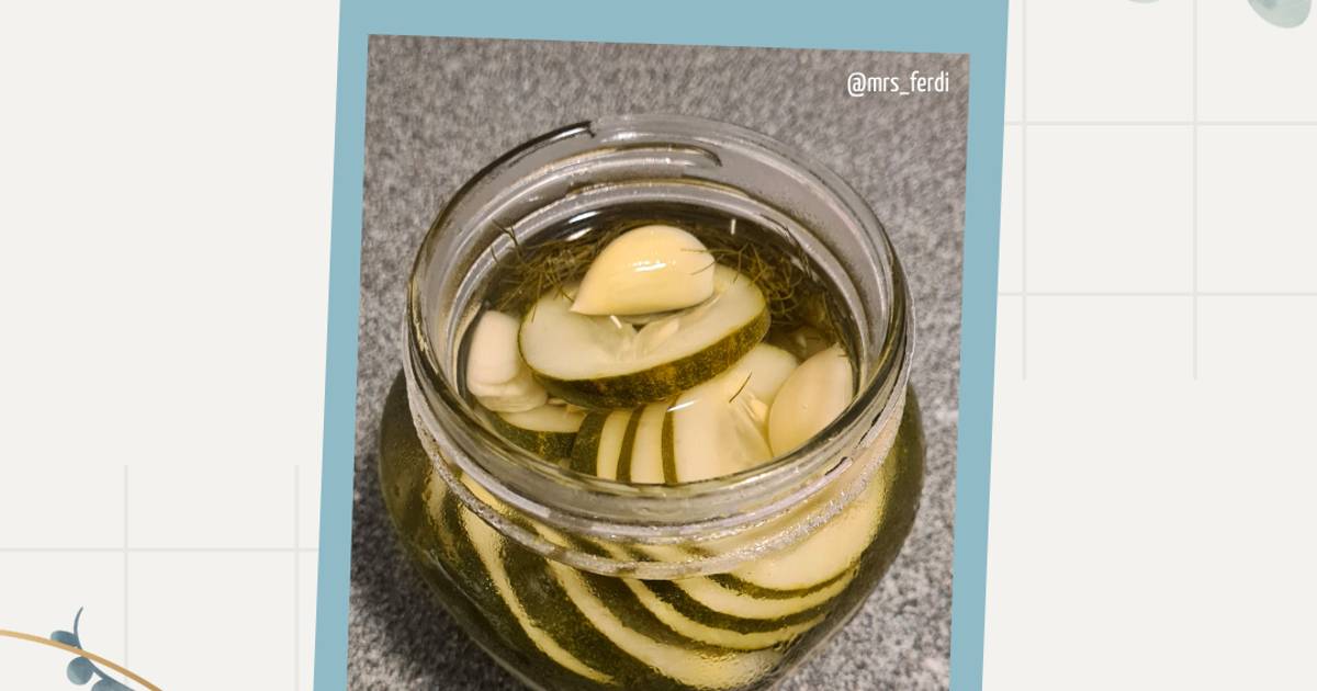 Resep Pickles Timun (biasa digunakan utk burger, shawarma dll) oleh Mrs ...