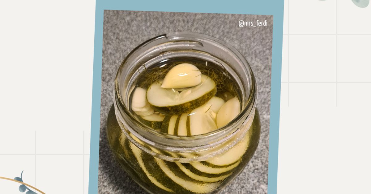Resep Pickles Timun (Biasa Digunakan Utk Burger, Shawarma Dll) oleh Mrs ...