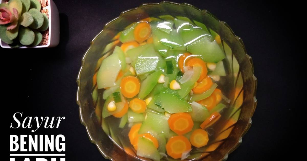 Resep Sayur Bening Labu oleh finanzi raizah - Cookpad
