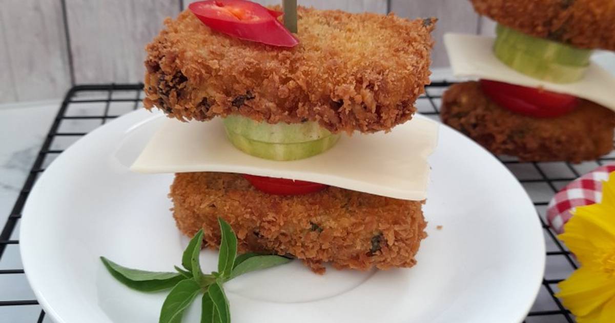 Resep Sandwich Nugget Mie Bayam oleh Stefani Dessy - Cookpad