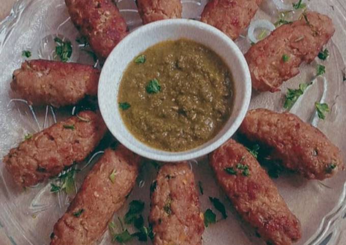 Beef Seekh kabab Recipe by Iqra Farrukh - Cookpad