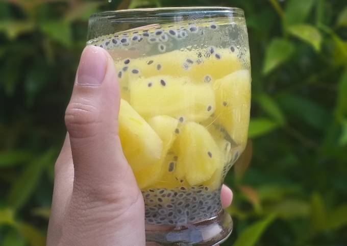 Resep 21. Setup Nanas Selasih oleh Audhisa - Cookpad