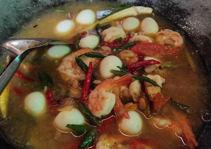 Resep Udang tauco medan oleh Mama Sagara - Cookpad