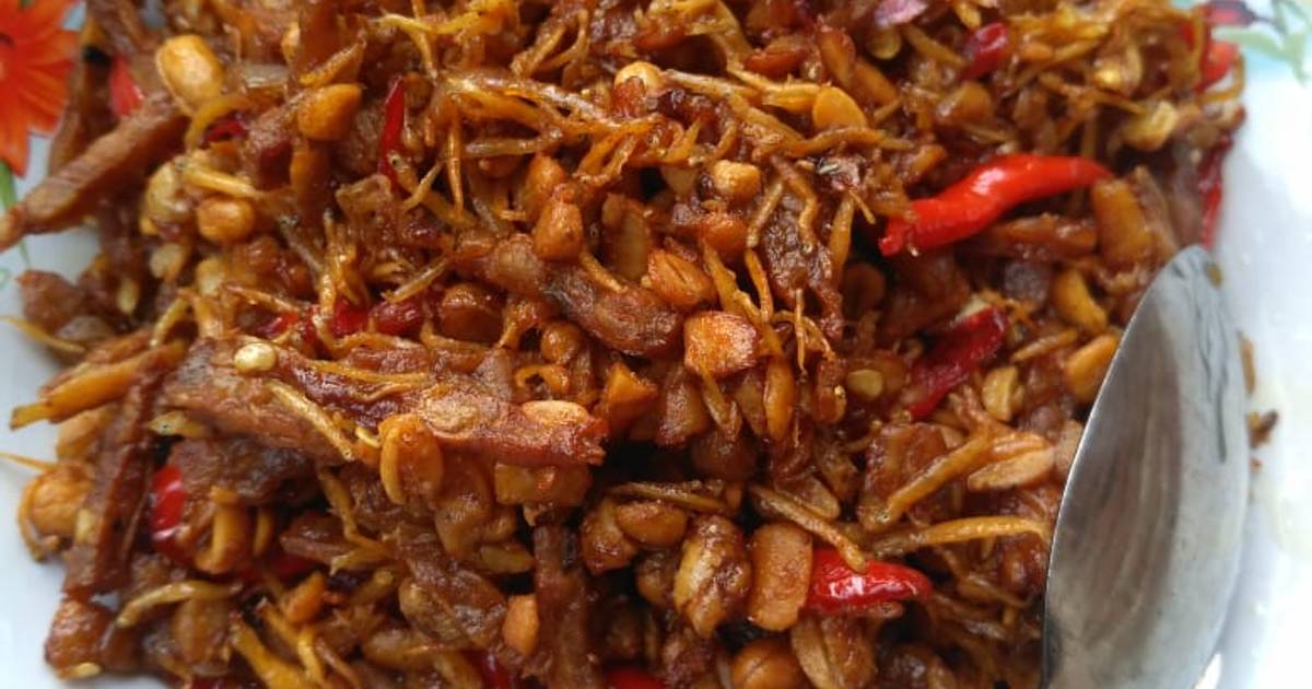372 resep orek tempe teri pedas enak dan mudah - Cookpad