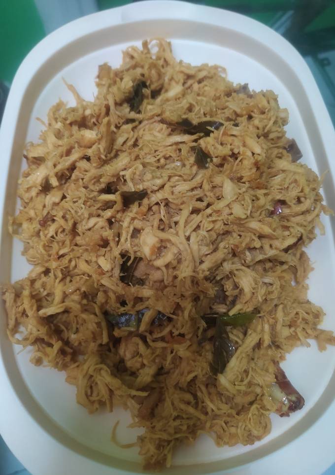 Resep Osik Ayam Suwir (sego krawu khas gresik) oleh Alin - Cookpad