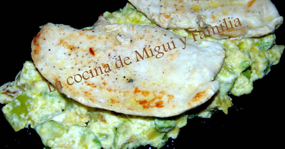 Pechuga de pollo con queso philadelphia - 120 recetas caseras - Cookpad
