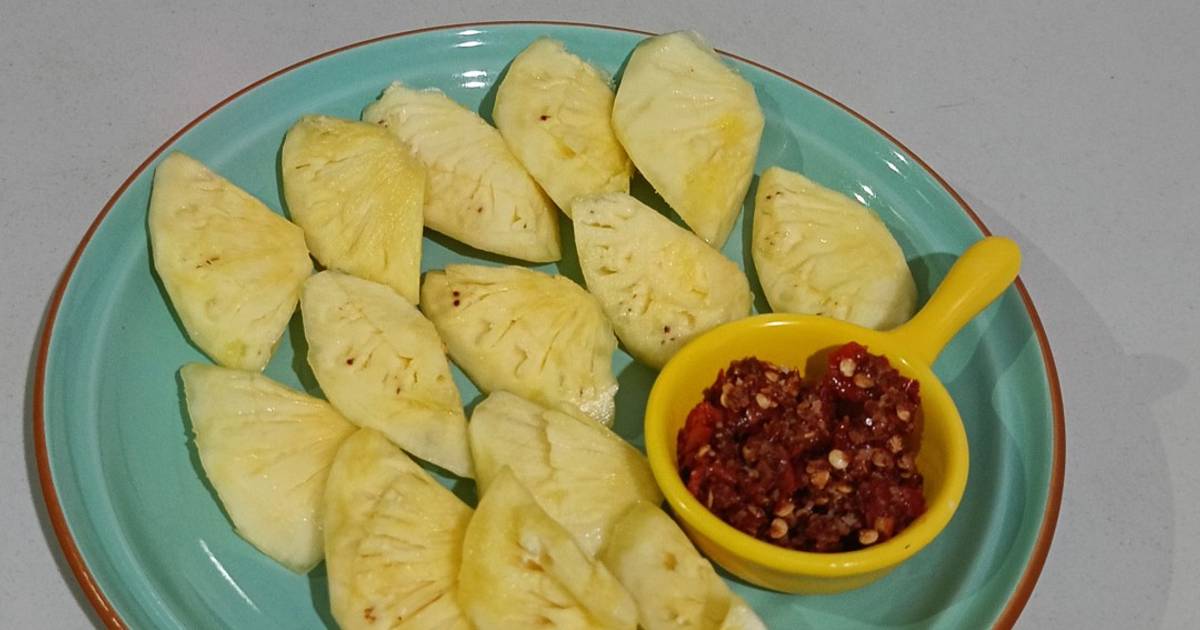Resep Rujak Nanas Uyah Sere (Khas Bali) oleh Wawia Ni Made - Cookpad