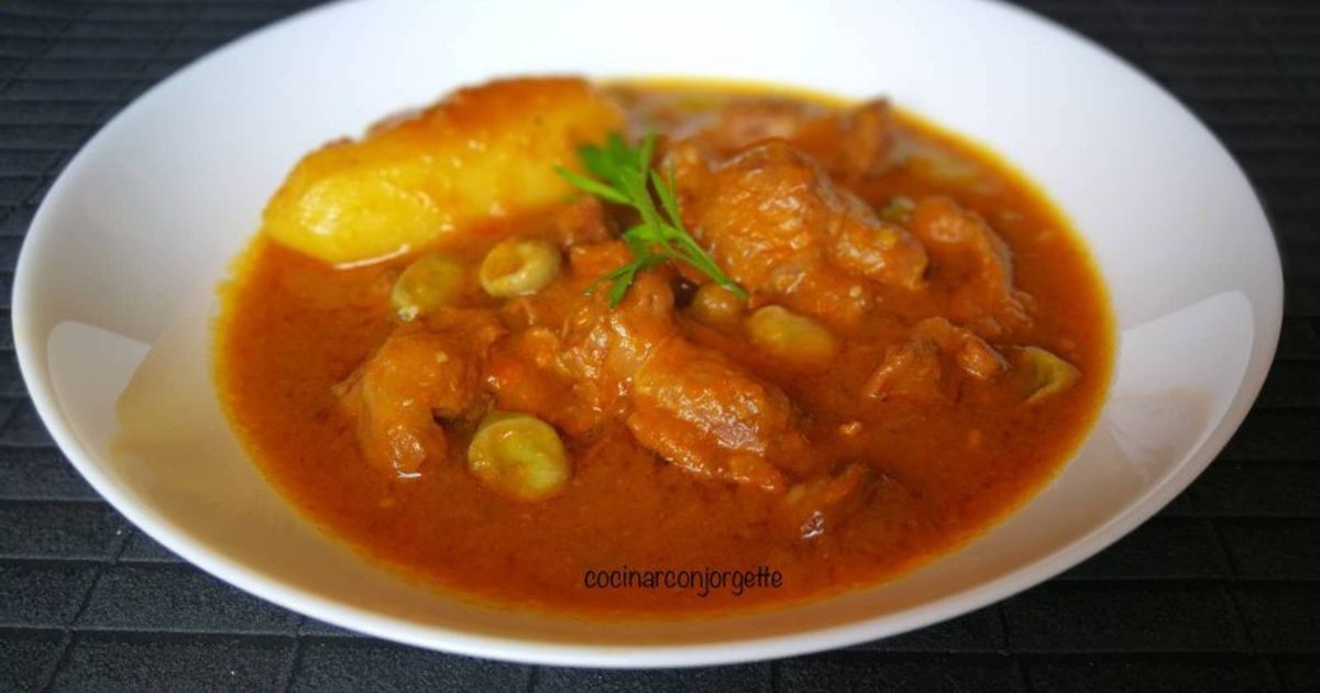 Guiso De Mollejas Con Patata Al Vino Blanco Receta de "cocinar con ...