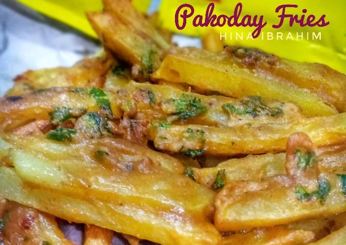 Pakoray fries Recipe by Hina Ibrahim - Cookpad