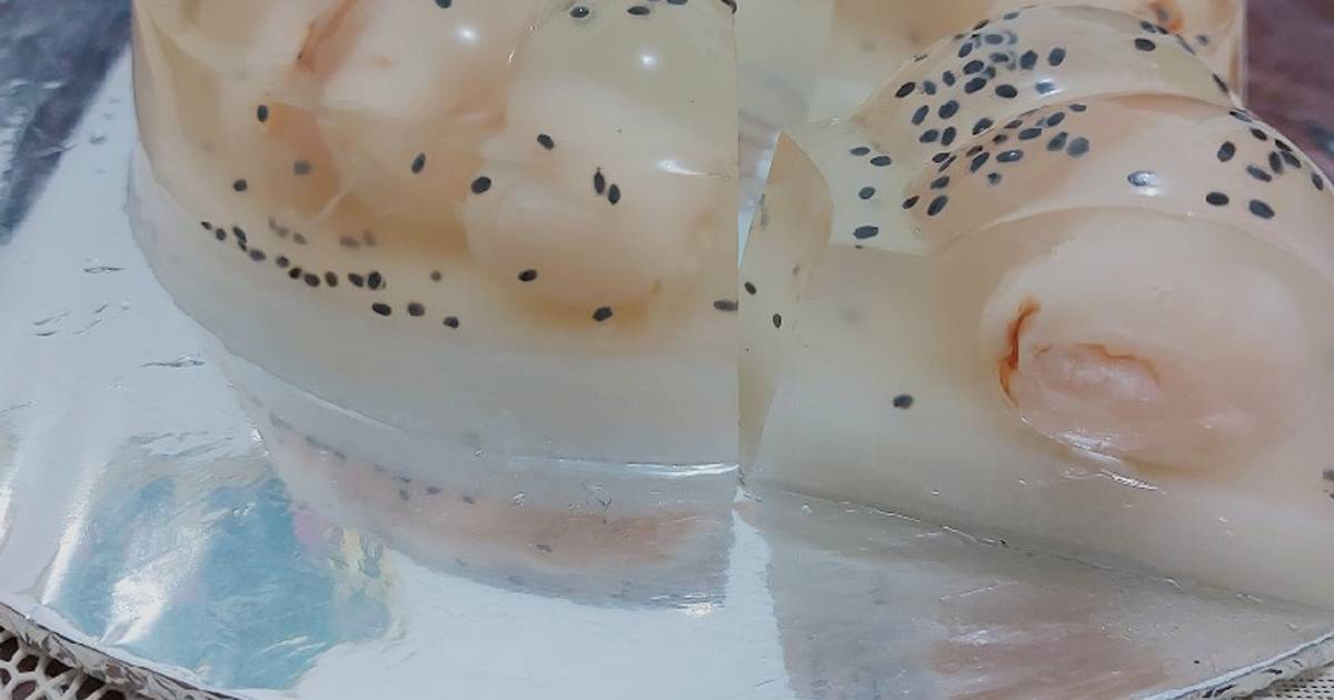 202 resep puding leci selasih enak dan mudah - Cookpad