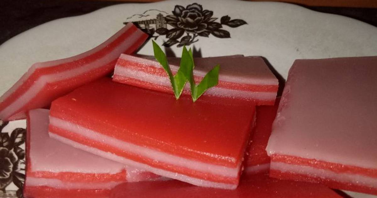 Resep Lapis Merah Putih oleh Enita🌹 - Cookpad