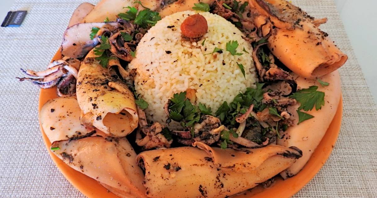 Calamares con sobrasada Receta de ni.uman- Cookpad