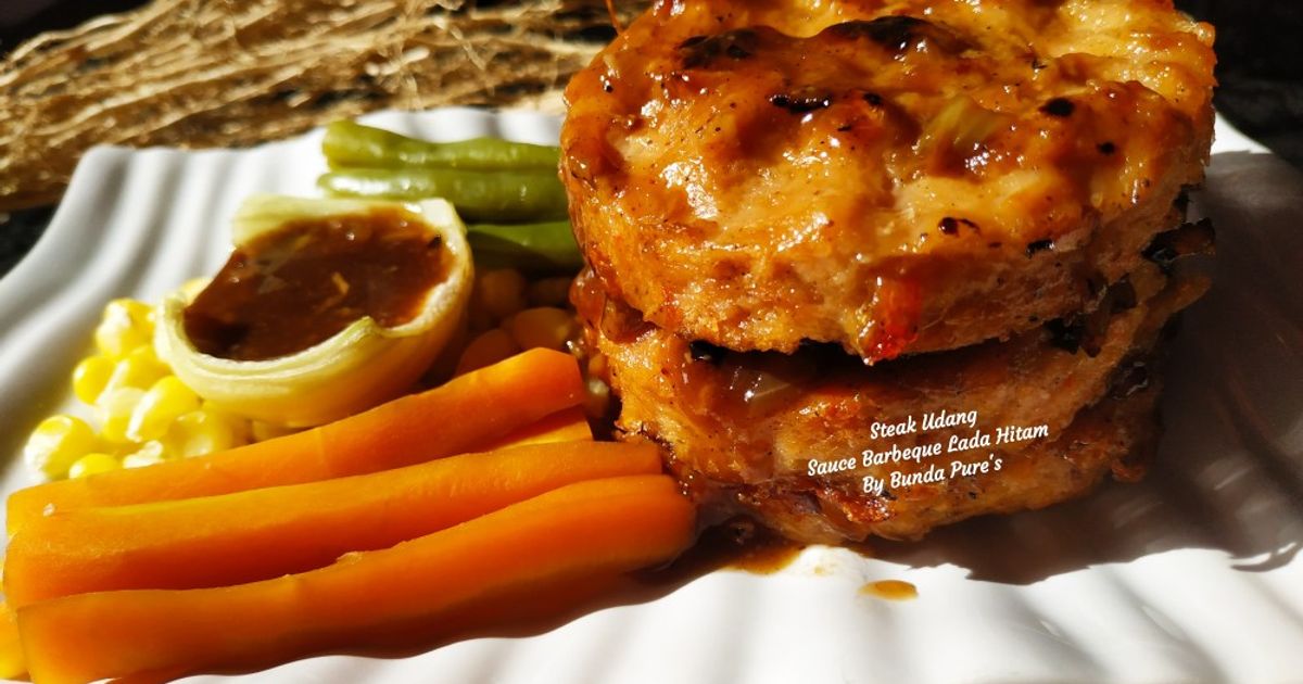Resep Steak Udang Sauce Barbeque By Bunda Pure's oleh Murni - Cookpad
