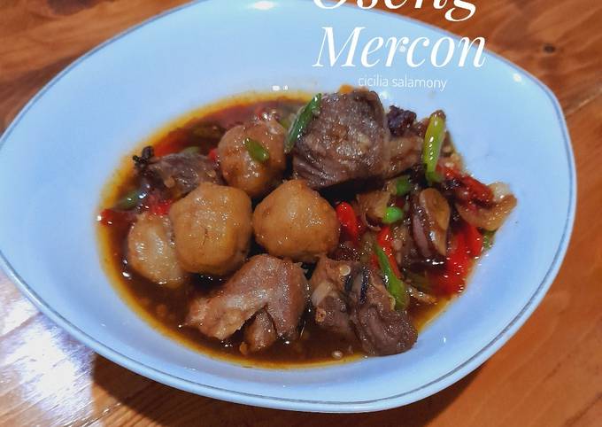 Resep Oseng Mercon oleh Cicilia Yustina Salamony - Cookpad