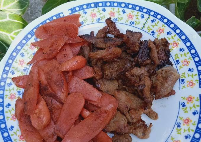 Resep Sapi dan sosis panggang oleh Emilia Khan - Cookpad