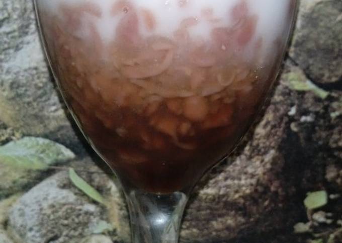Resep Cendol dawet bayam merah oleh Rieda Swandy - Cookpad