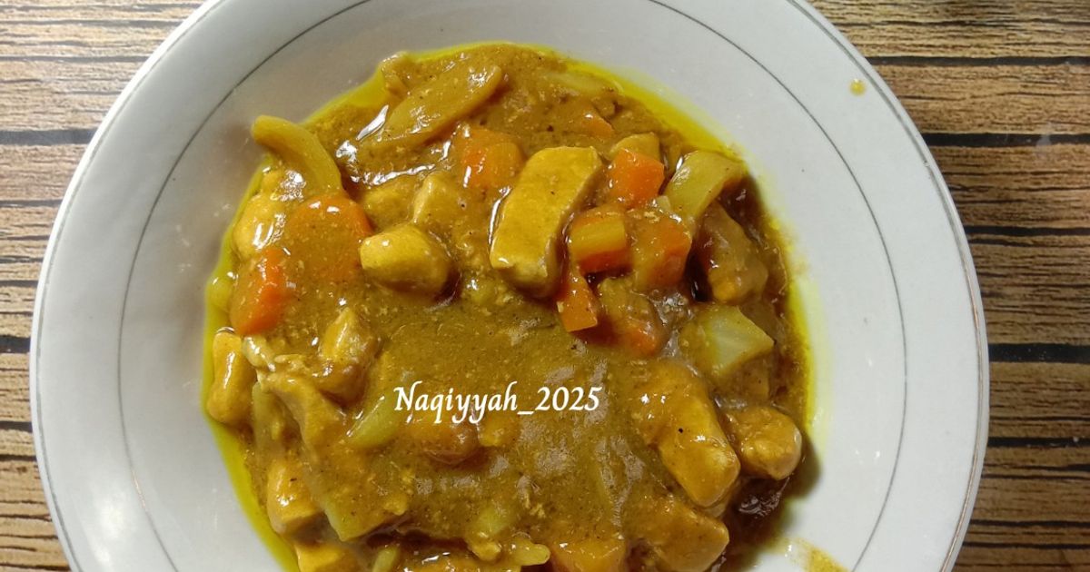 Resep Kari Ayam Simple oleh Naqiyyah 🍒 - Cookpad