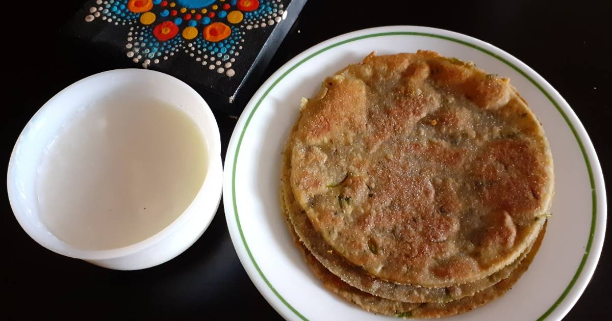 Farali Aloo Thepla Recipe by Jasmin Motta _ #BeingMotta - Cookpad