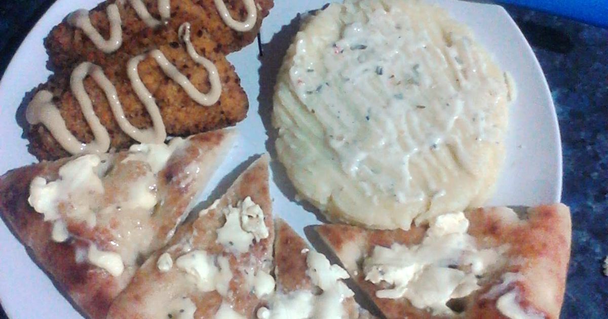 Delicious Dory Fillets With Creamy Mashed Potato And Garlic And Herb ...