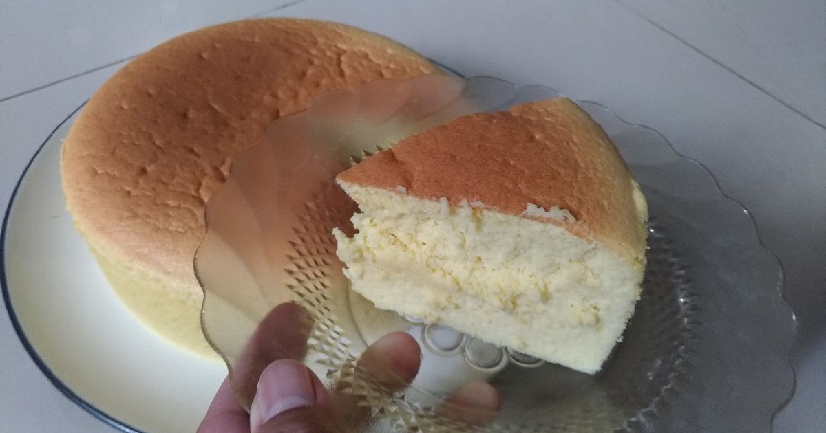 Resep Fluffy Cheese Cake (Japanese Style) oleh Yanwar Iswahyudi - Cookpad