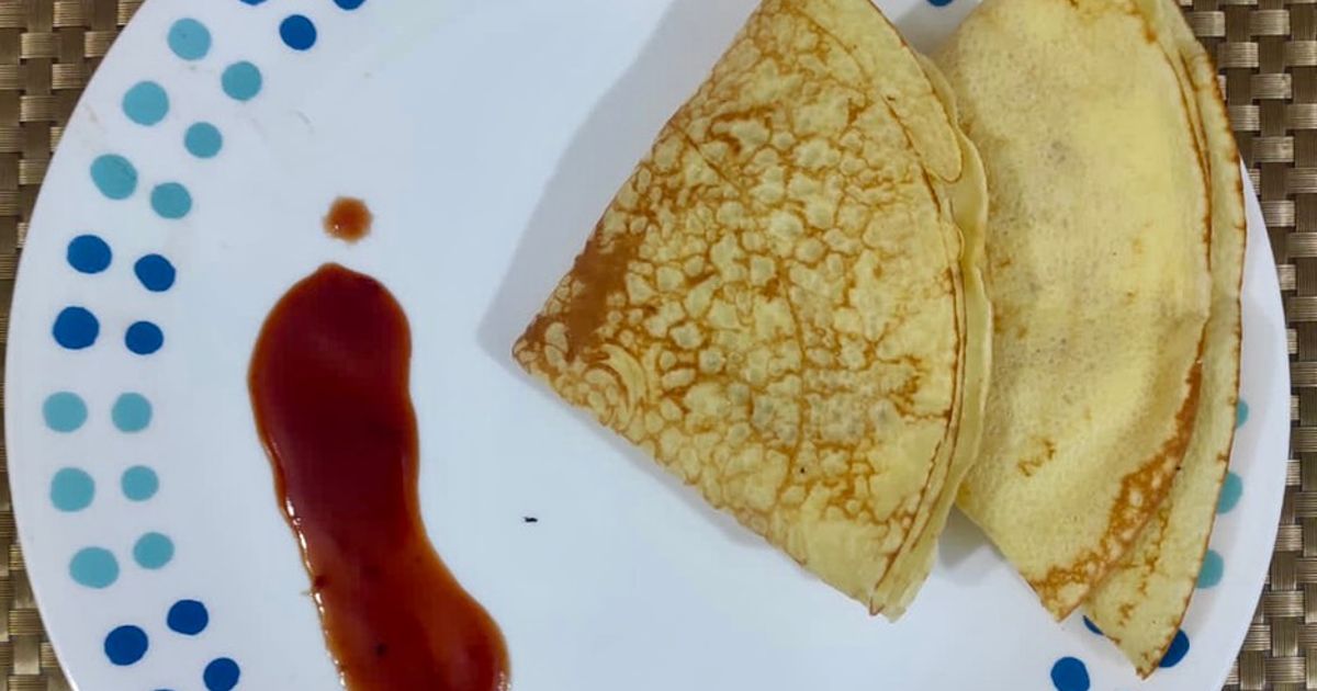Potato Crepe Recipe by Sarosh Zeeshan - Cookpad